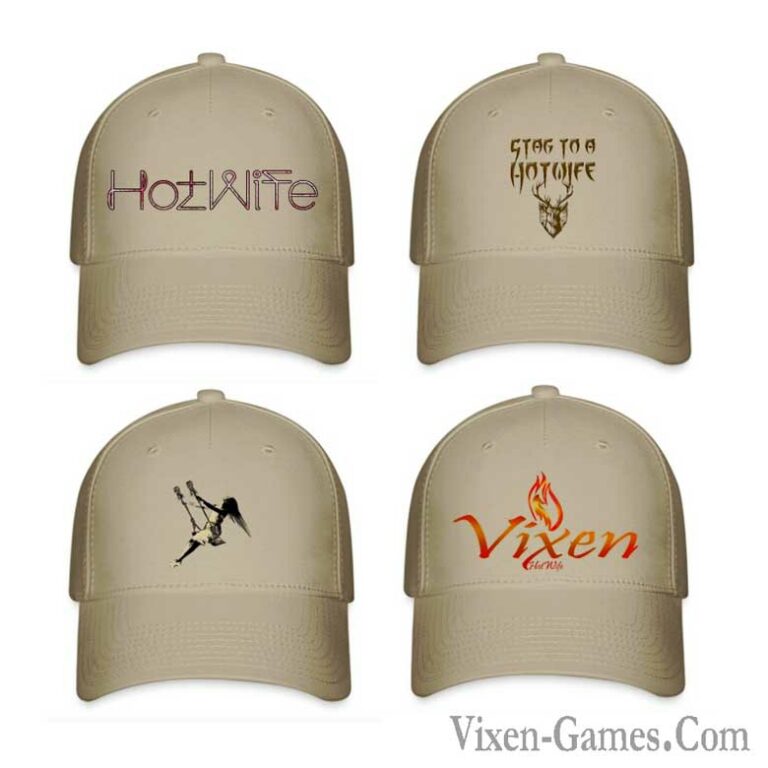 Hotwife and Stag baseball caps - Vixen - Games